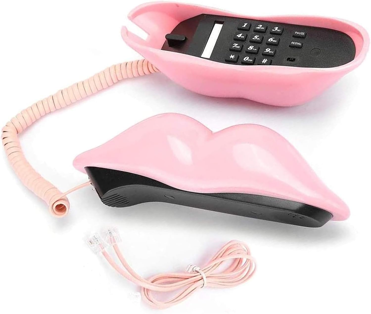Amazon.com : ZJYICANUS Interesting Mouth Lip-Shaped Telephone,Advanced ...