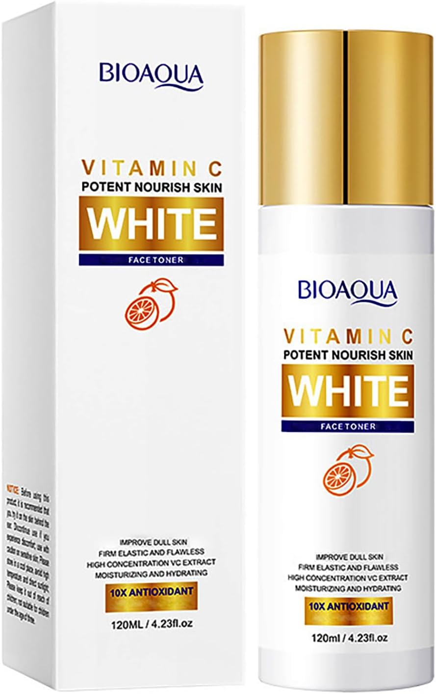 Amazon.com: BIOAQUA Vitamina C Potent Nourish Skin Face Toner Extracto ...