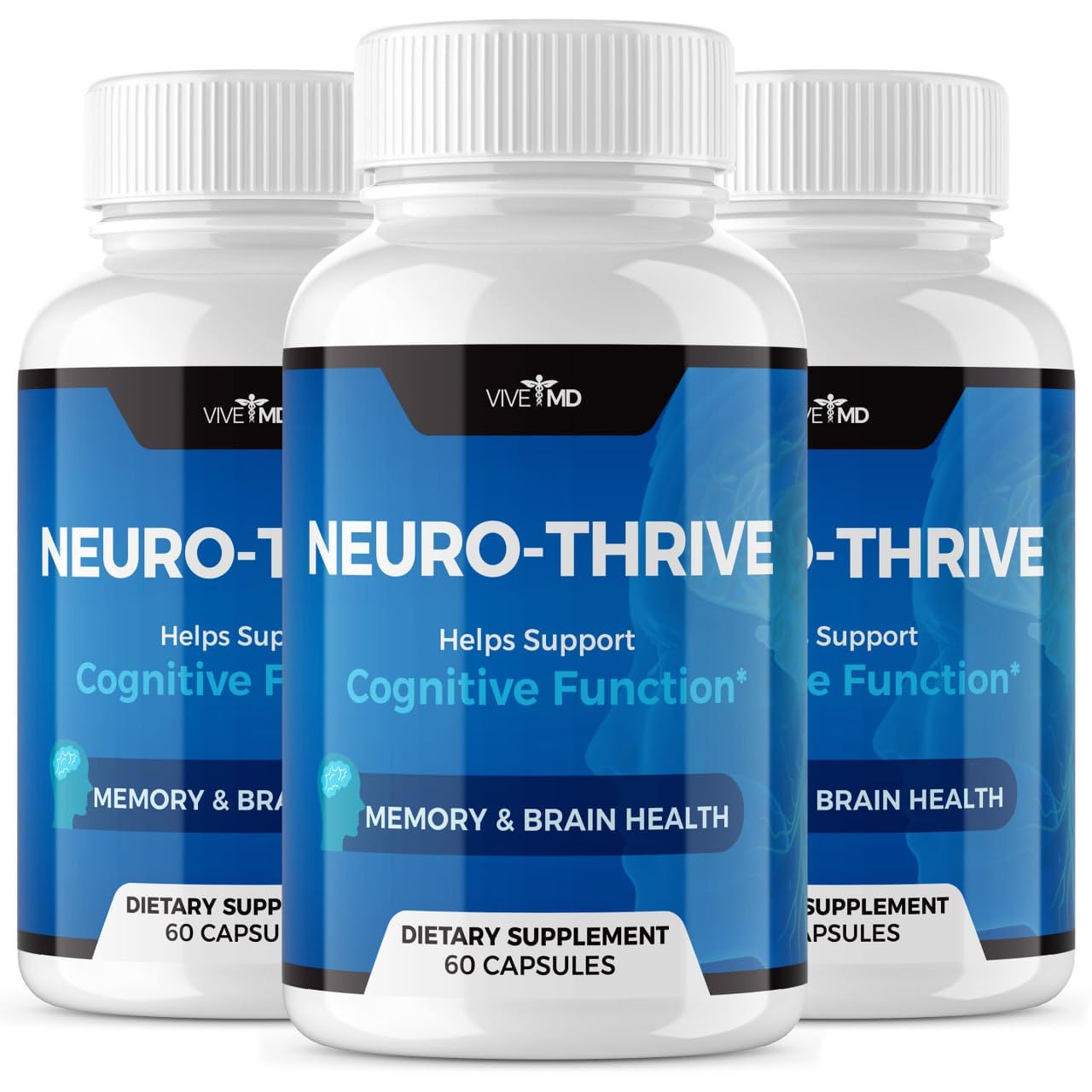 Amazon.com: Vive MD Neuro Thrive Brain Supplement - Official Formula ...