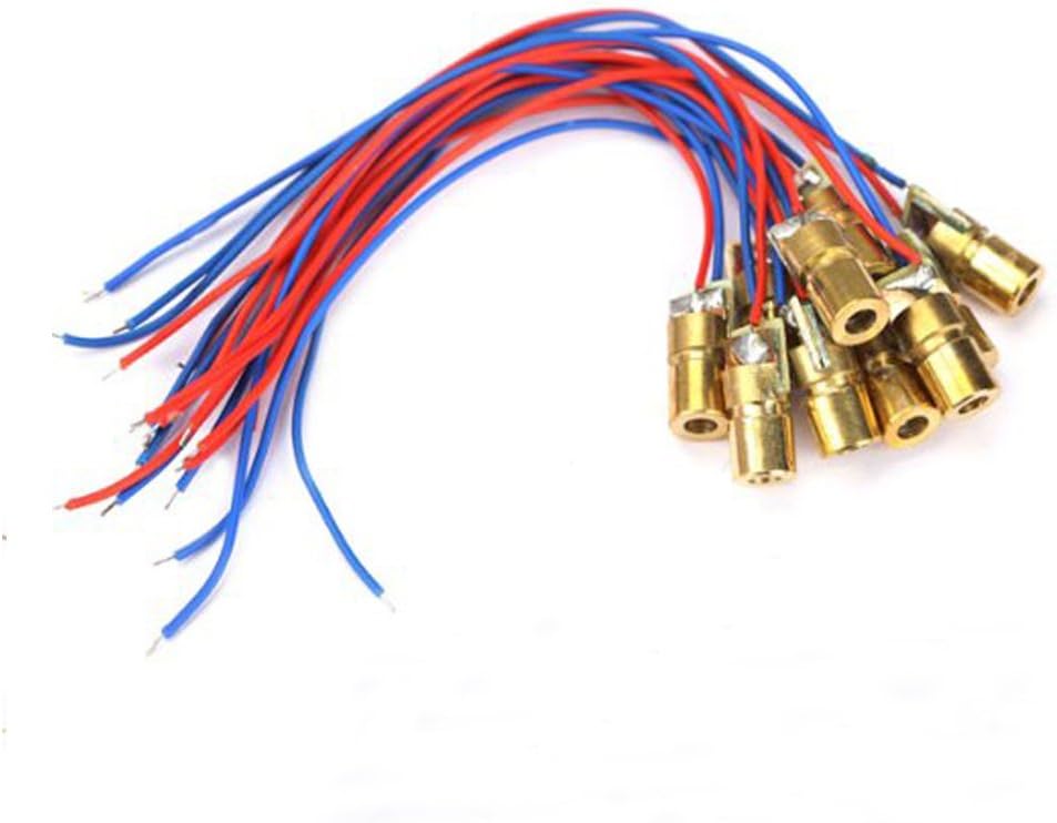 Amazon.com: 3V and 5V adjustable laser tube laser head, copper head ...