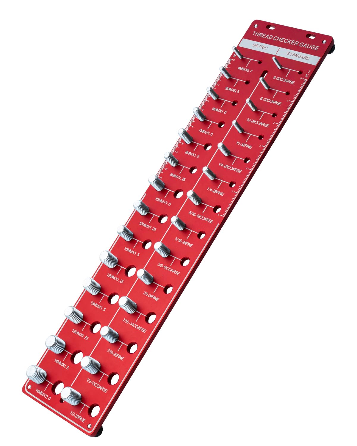 Snapklik.com : Thread Checker, Nut And Bolt Gauge, Bolt Size And Thread ...