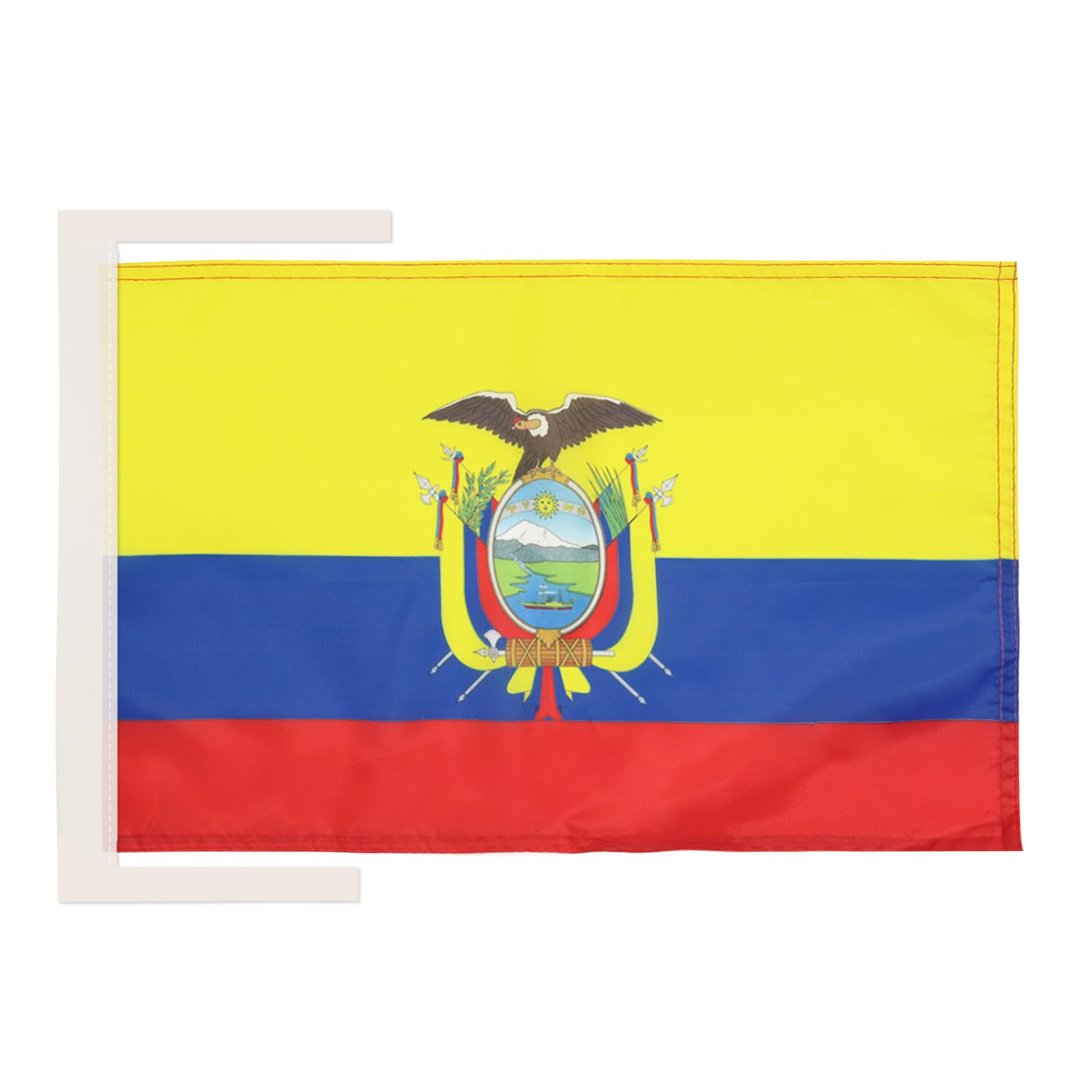 Amazon.com : Ecuador Flag 18'' x 12'' cords - Ecuadorian SMALL flags 30 ...