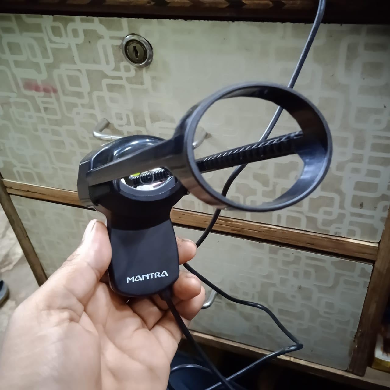 Mantra MIS100V2 Single IRIS Scanner Corded Portable Scanner with RD ...