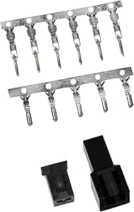 Komodo Electronics 5102/5240 2.5mm 2-pin Wire-to-Wire Crimp Connector ...