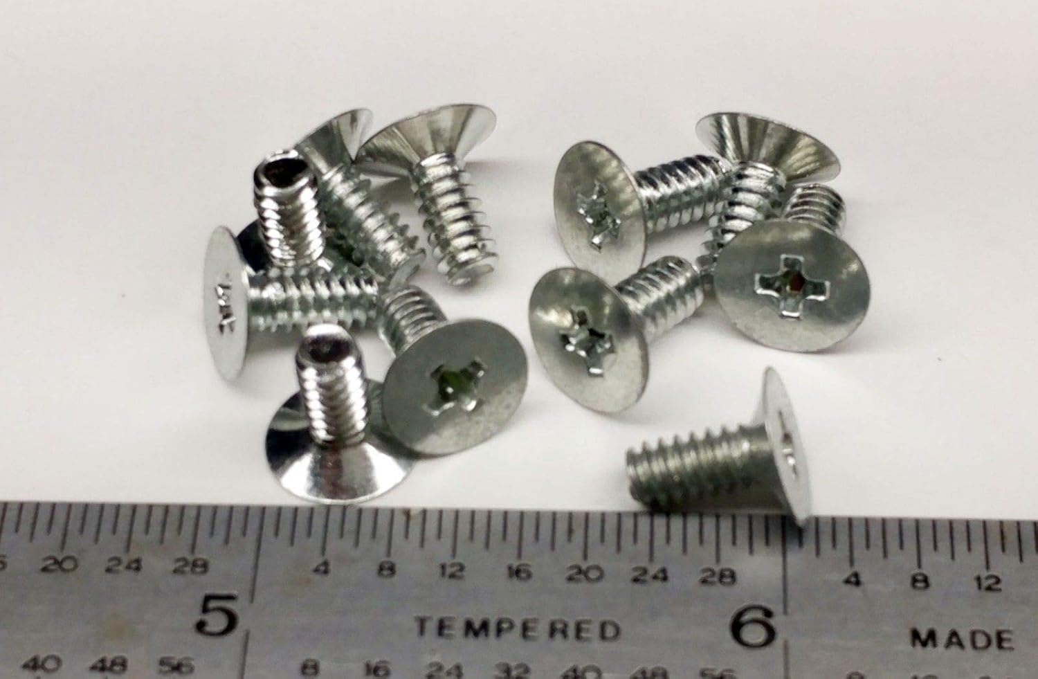 Amazon 6 32 X 3 8 SCREW FLAT HEAD 100 deg PHILLIPS ZINC STEEL amazon-6-32-x-3-8-screw-flat-head-100-deg-phillips-zinc-steel