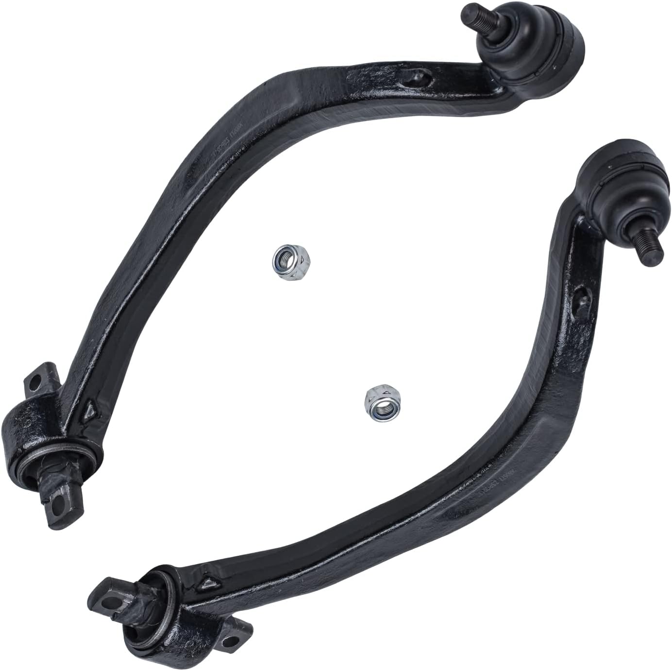 Amazon.com: Detroit Axle - Pair Front Lower Rearward Control Arms for ...