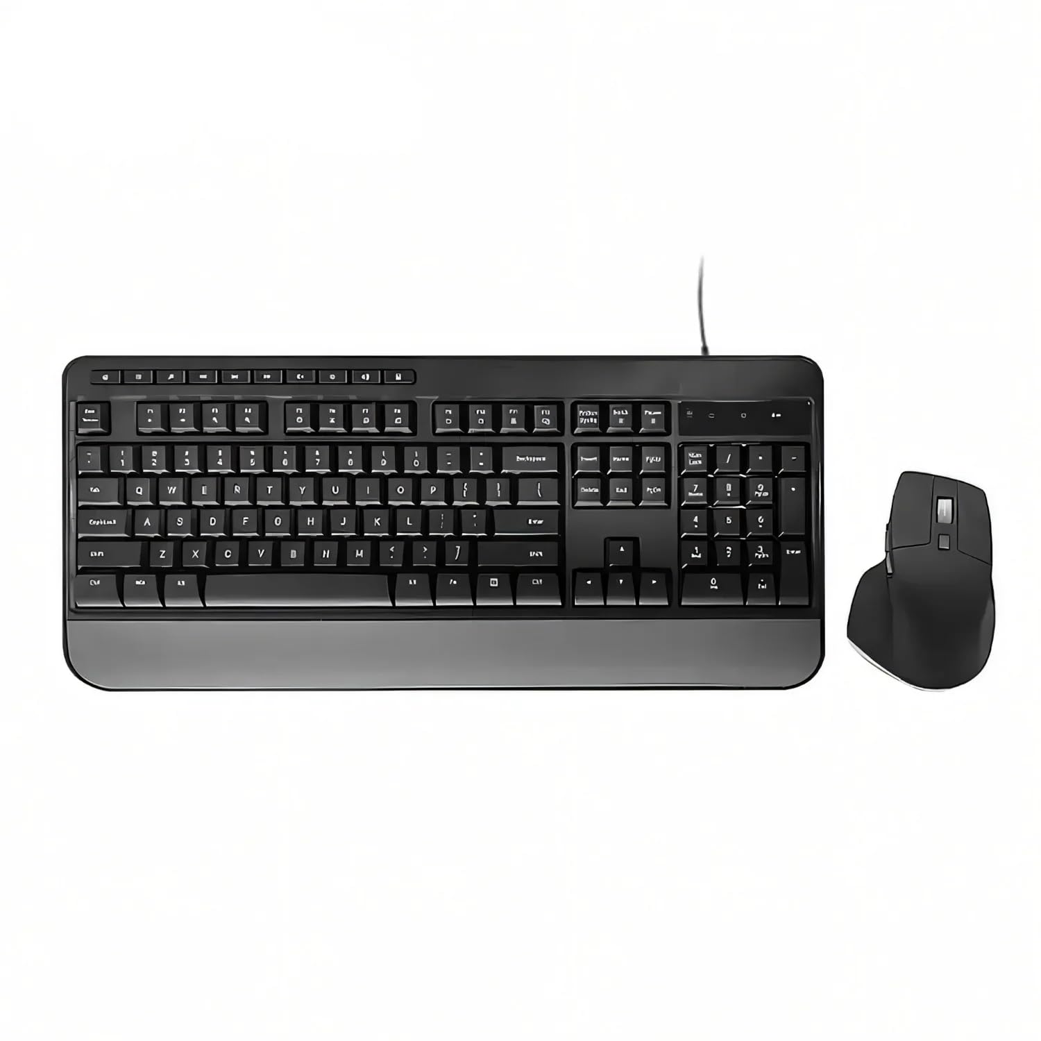 Buy Clevisco.ae Wired Ergonomic curved muted silent quiet Keyboard ...