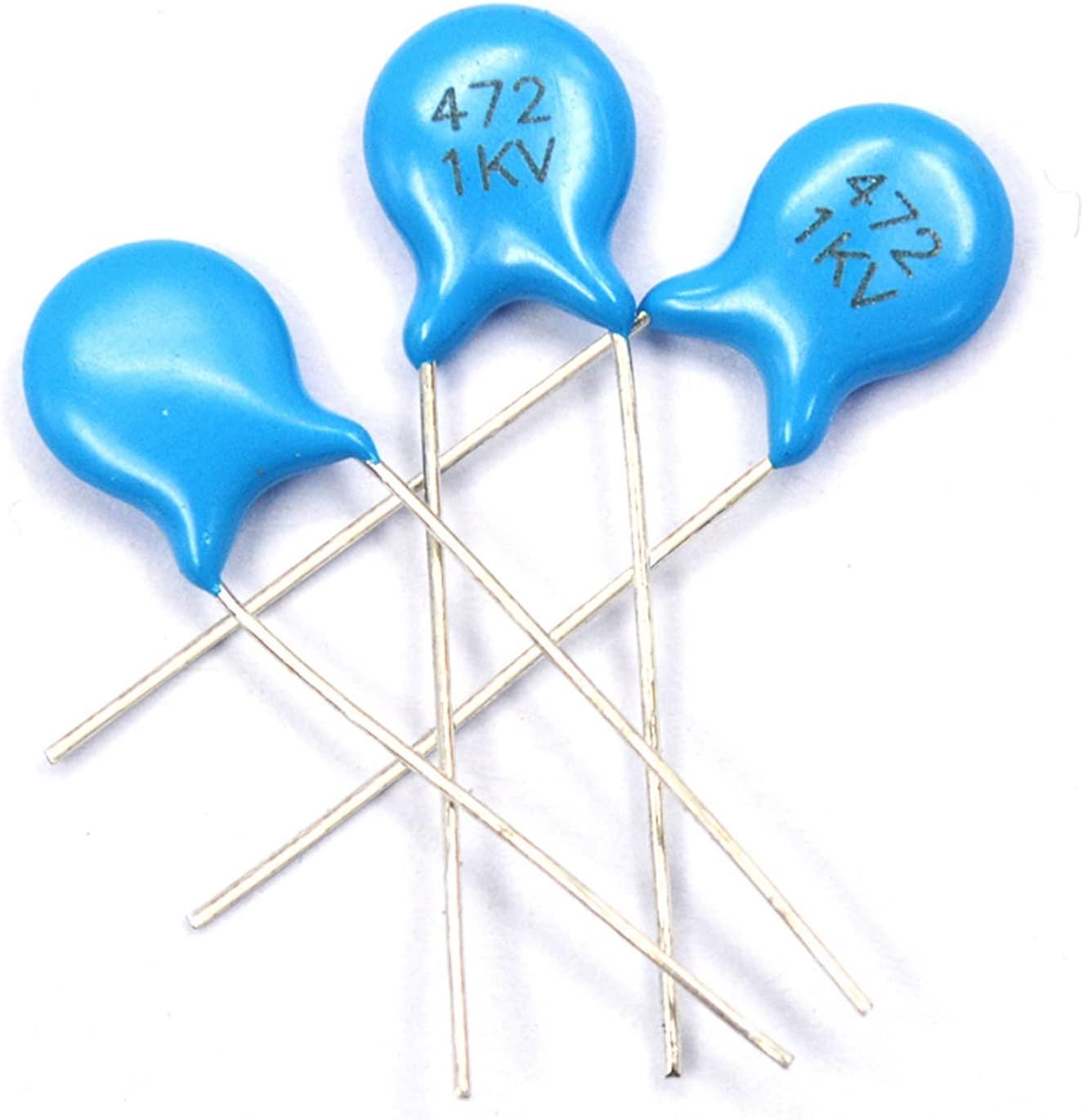 Amazon.co.jp: コンデンサ 50pcs/lot高電圧セラミックコンデンサコンデンサ1KV/472K 4.7NF 472K/1KV 1000V : 産業・研究開発用品