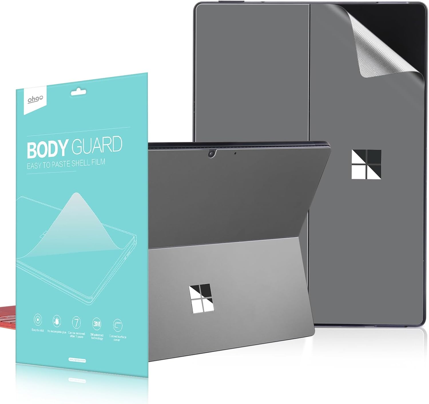 Amazon.com: OHGO Ultra Thin Vinyl Skin Sticker for Microsoft Surface ...