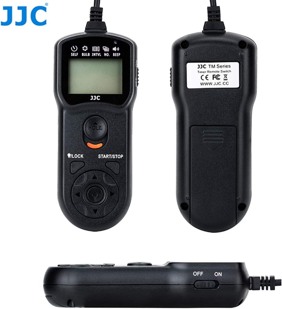 JJC TM-M Intervalometer Timer Remote Shutter Cord User Manual for Nikon ...
