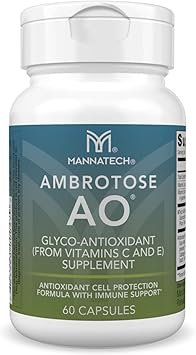 Amazon.com: Mannatech Ambrotose AO 60 Capsules Loaded w/ Vitamin C and Vitamin E. Helps Body ...