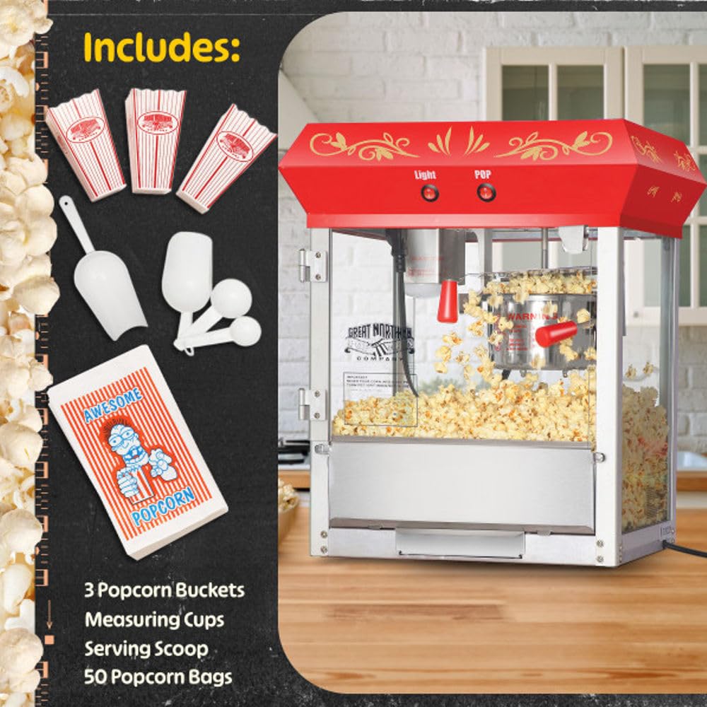 Snapklik.com : Great Northern Popcorn Company Red 6 Oz