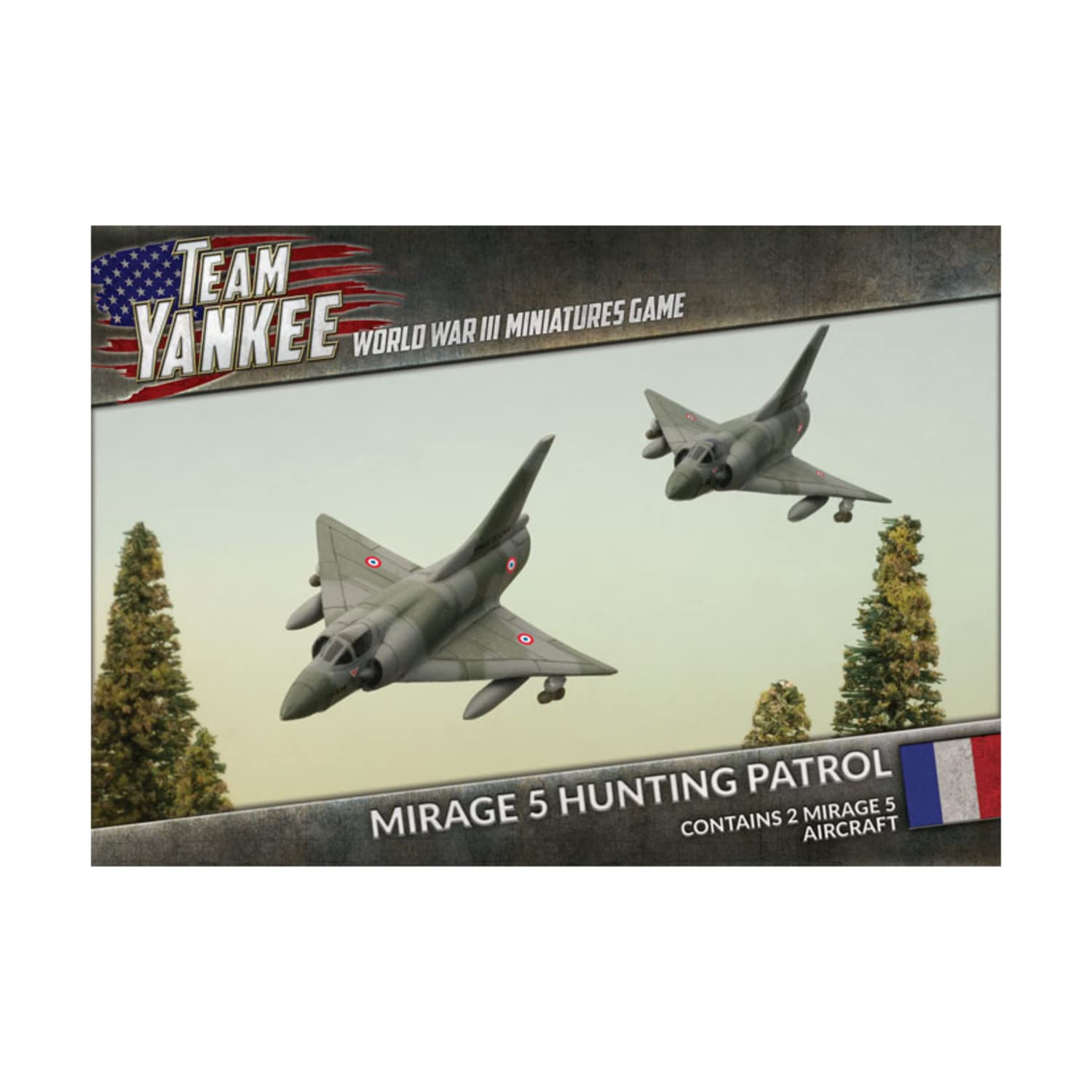 Amazon.com: Team Yankee: French: Mirage 5 Hunting Patrol (TFBX09 ...