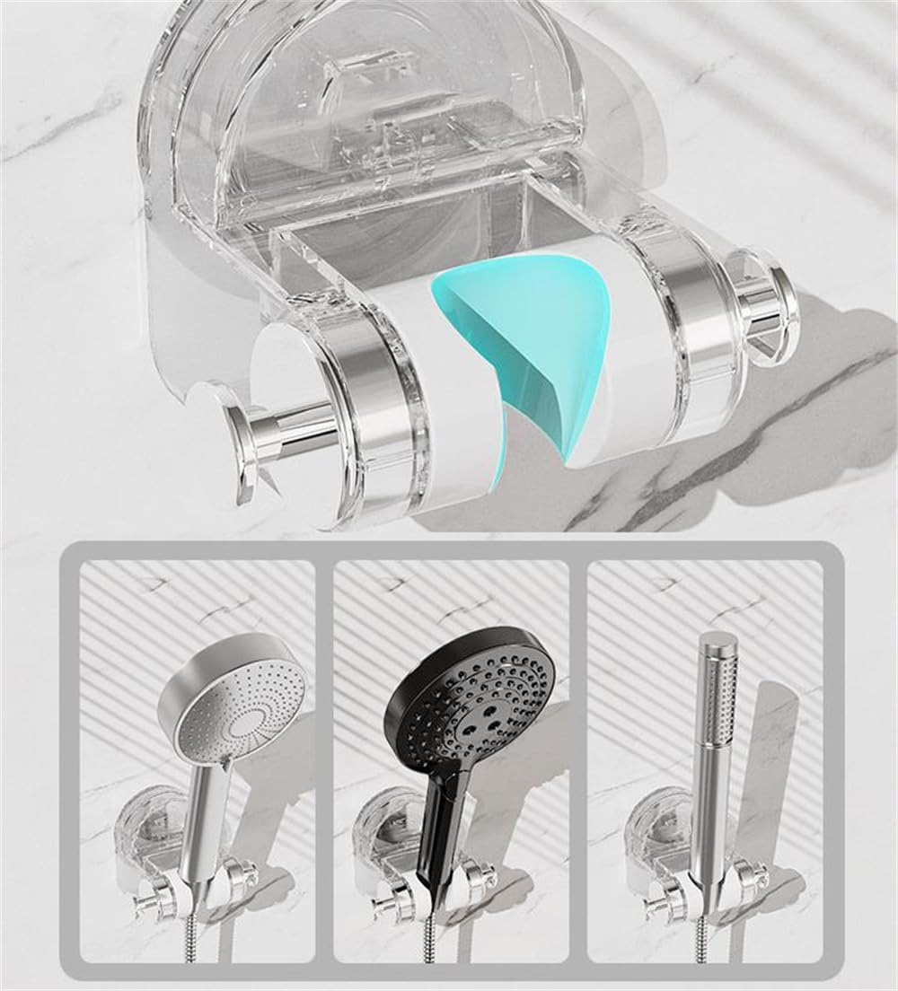 Snapklik.com : MQF Integrated Suction Cup Shower Rack - Adjustable Wall ...