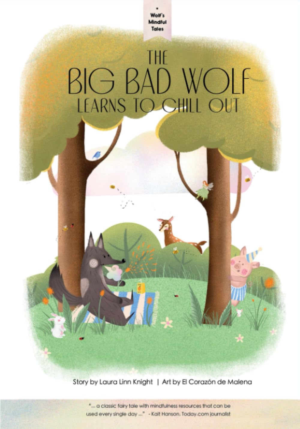 Amazon.com: Wolf's Mindful Tales - The Big Bad Wolf Learns to Chill Out ...