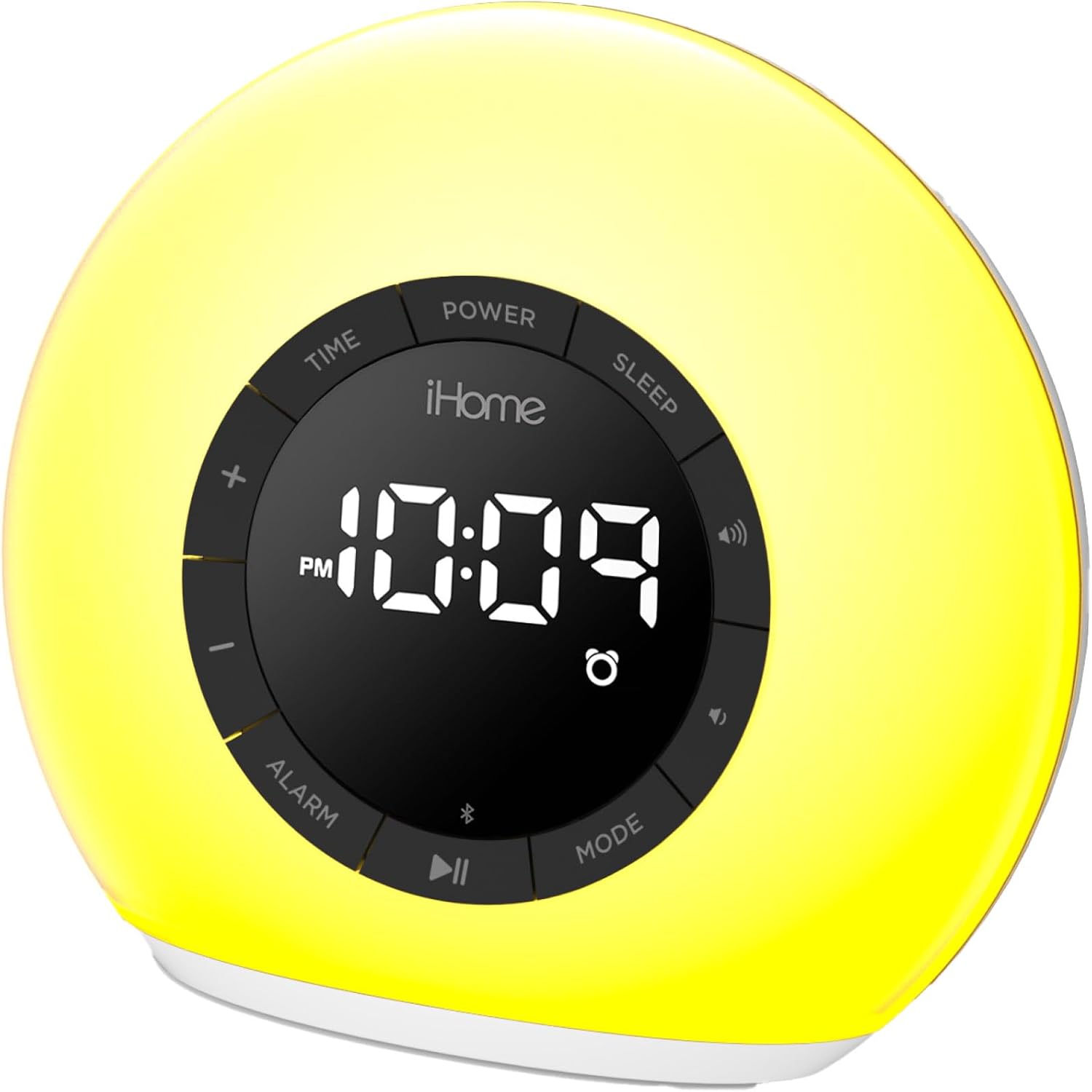 Amazon.com: iHome Sunrise Alarm Clock Radio with Bluetooth Speaker ...