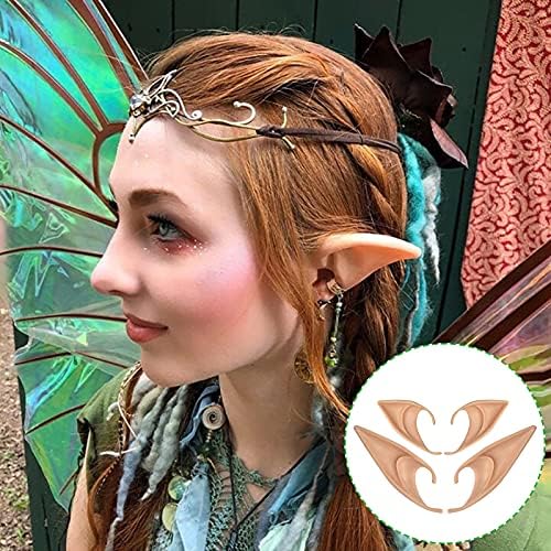 1 Paar Elfenohren,Cosplay Soft Pointed Fairy Ears,Anime Cosplay ...
