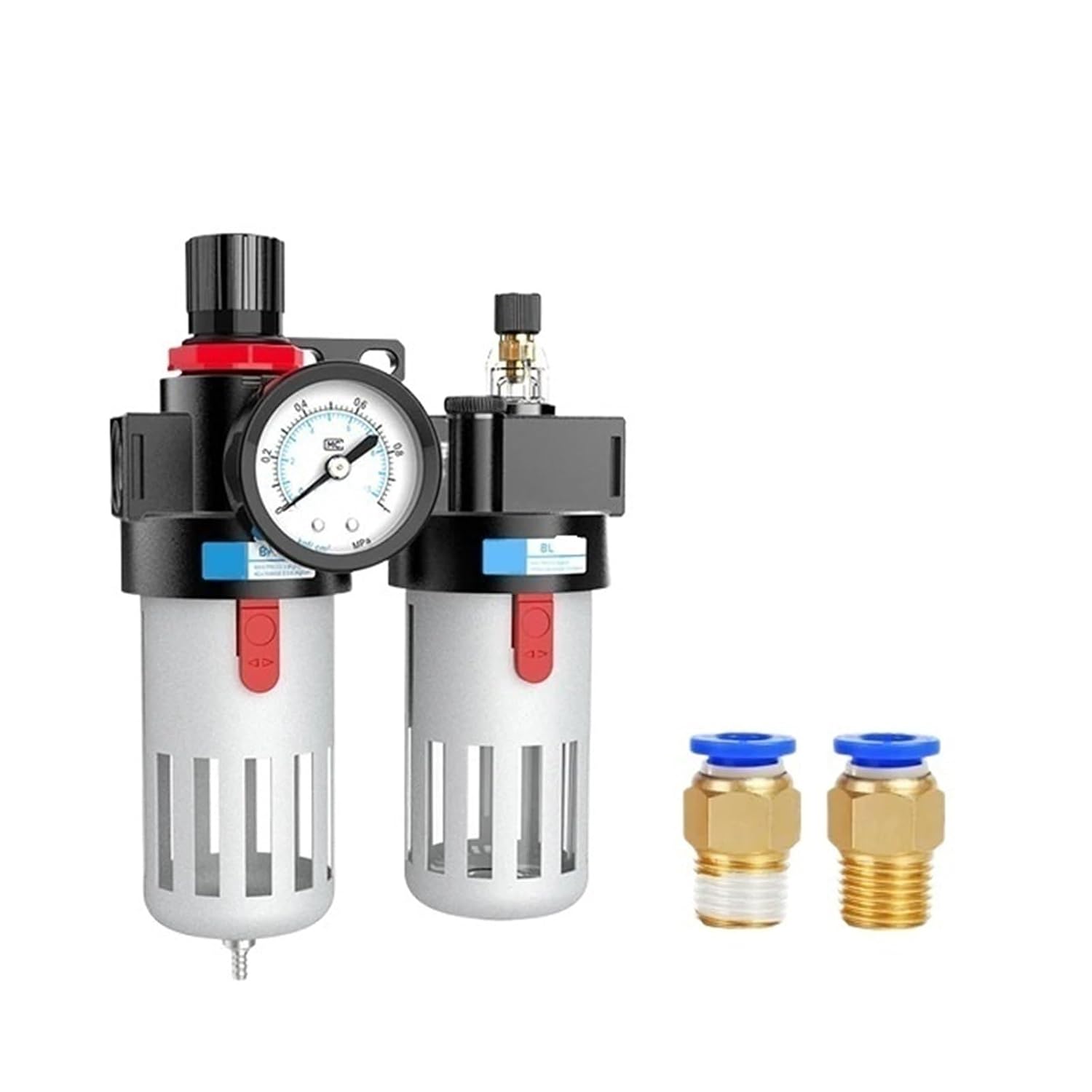 Amazon.com: Metal 3000 3/8 Air Compressor Oil Water Separator Filter ...