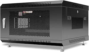 Amazon.com: Sysracks 6U Server Rack Cabinet Enclosure | Locking Vented ...