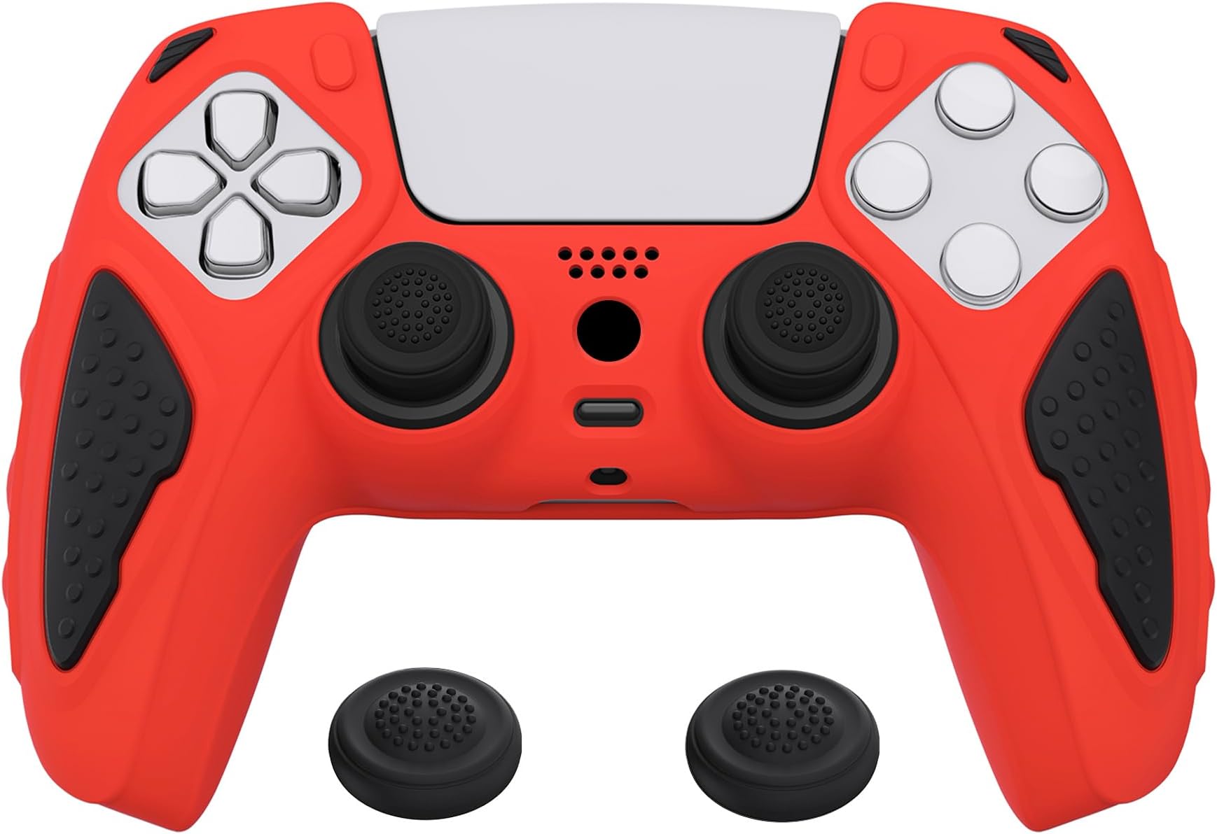 Amazon.com: PlayVital Knight Edition Passion Red & Black Two Tone Anti ...