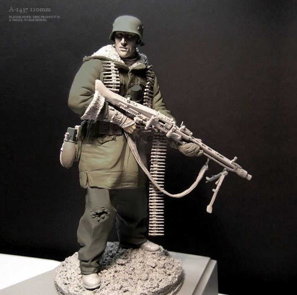 Amazon.com: 120mm Resin Soldier Model Kits Figure colorless and self ...