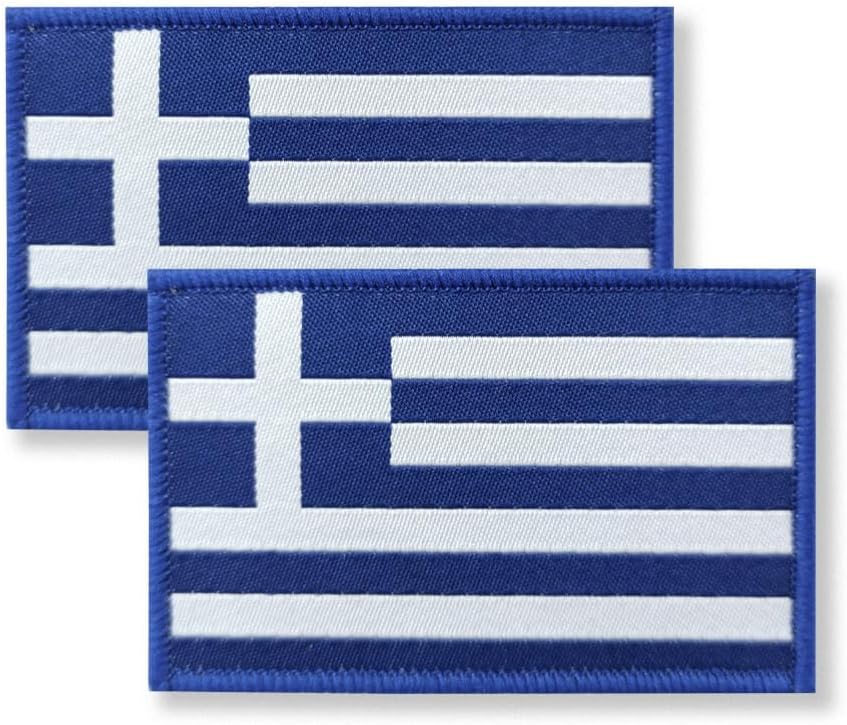 Amazon.com: Overdecor Greece Greek Flag Patch Tactical Military Patches ...