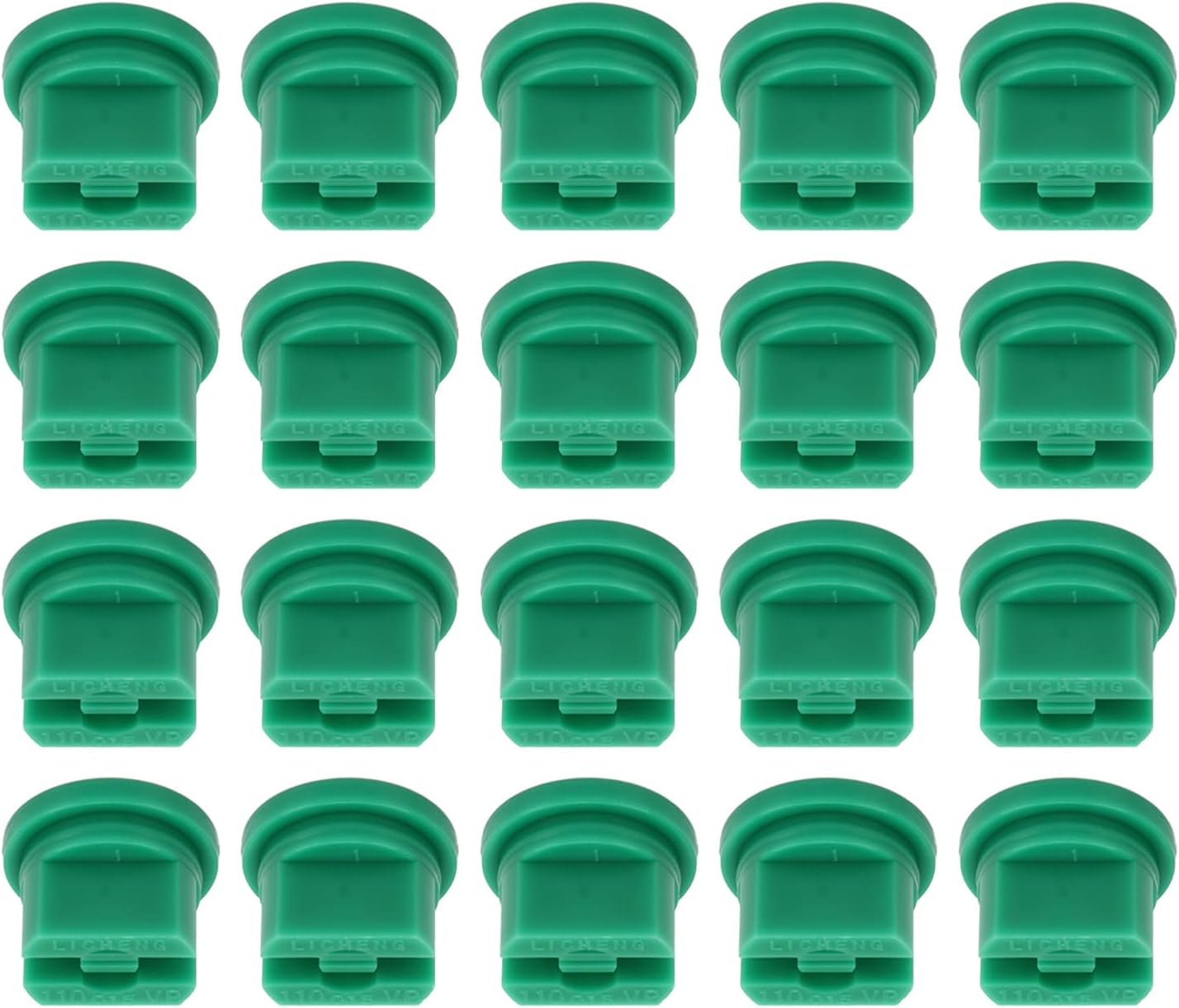 Amazon.com: Flat Fan Spray Tip, High Pressure Plastic 20pcs ...