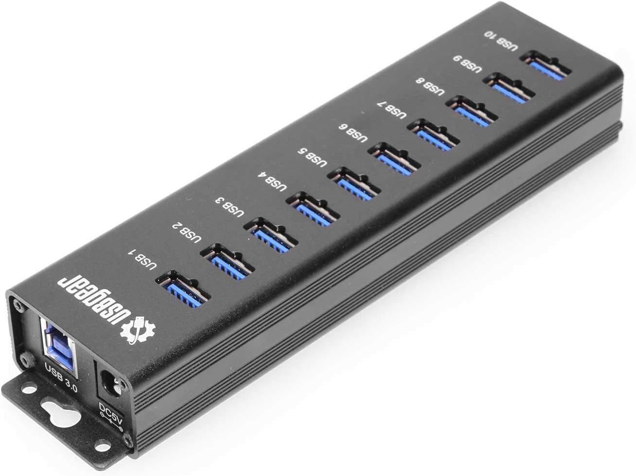 Amazon.com: USBGear 10-Port USB 3.2 Gen 1 Mountable Charging and ...