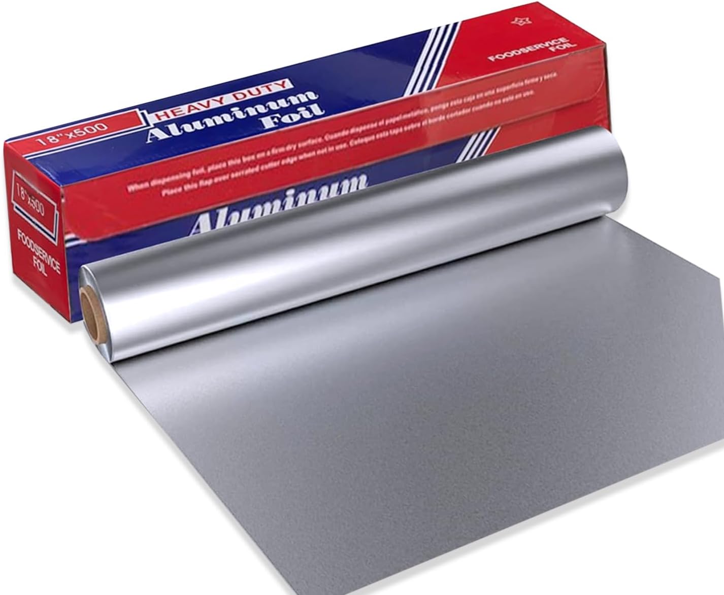 Amazon.com: Aluminum Foil 18" 500Ft, 20 microns Thick|Commercial Grade ...