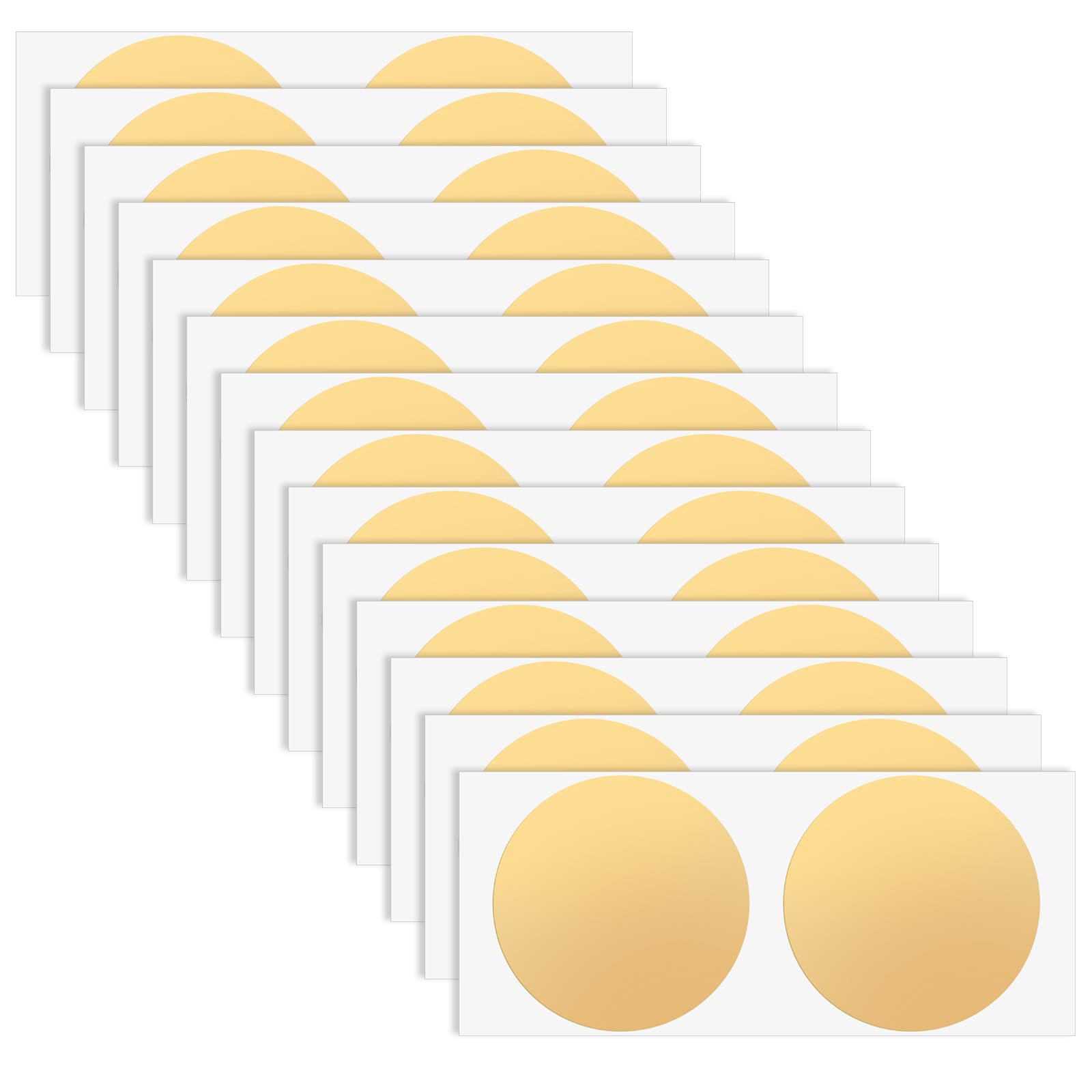 Giantree 50 Pack 2" Scratch Off Stickers, Round Circle Scratch Off ...