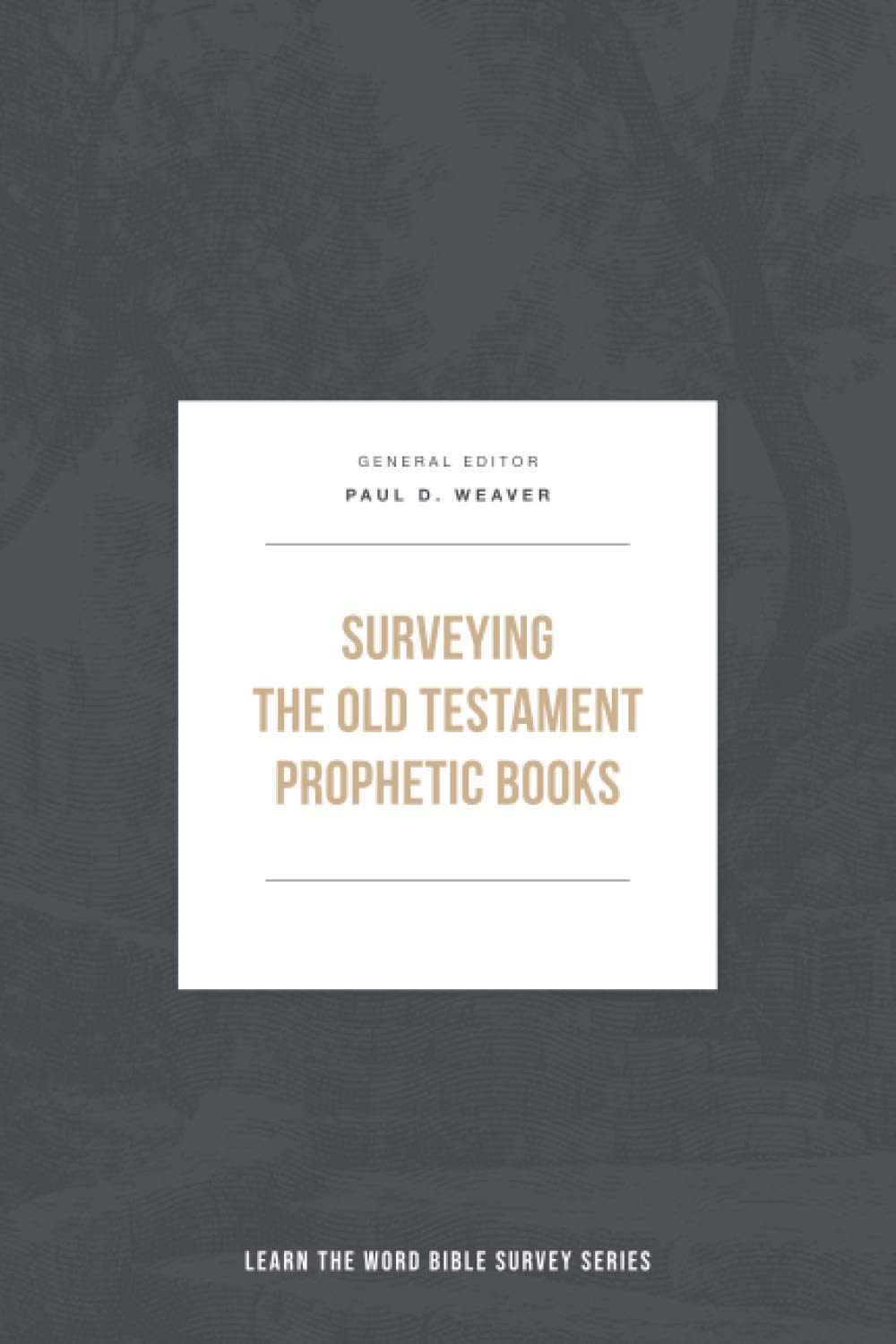 Surveying the Old Testament Prophetic Books: Weaver, Paul, Allen, Ron ...