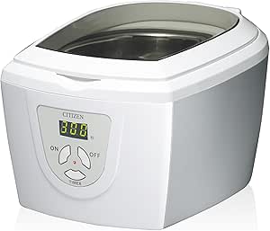 CITIZEN SWS510 Ultrasonic Cleaner, Powerful 42KHz Cleaning, Approx. 20. ...