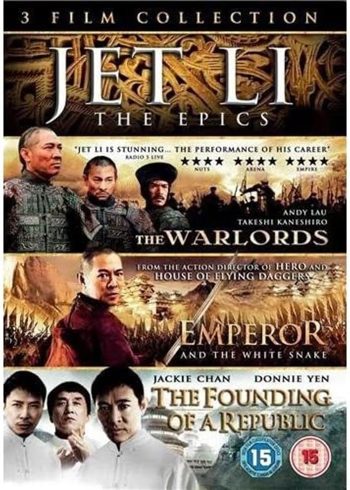 Jet Li: The Epics Collection [DVD] [2017]: Amazon.co.uk: Jet Li, Andy ...