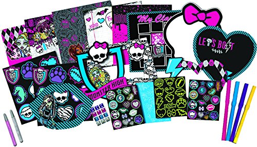 Amazon.com: Monster High Scrapbook Your Wall Playset : Toys & Games