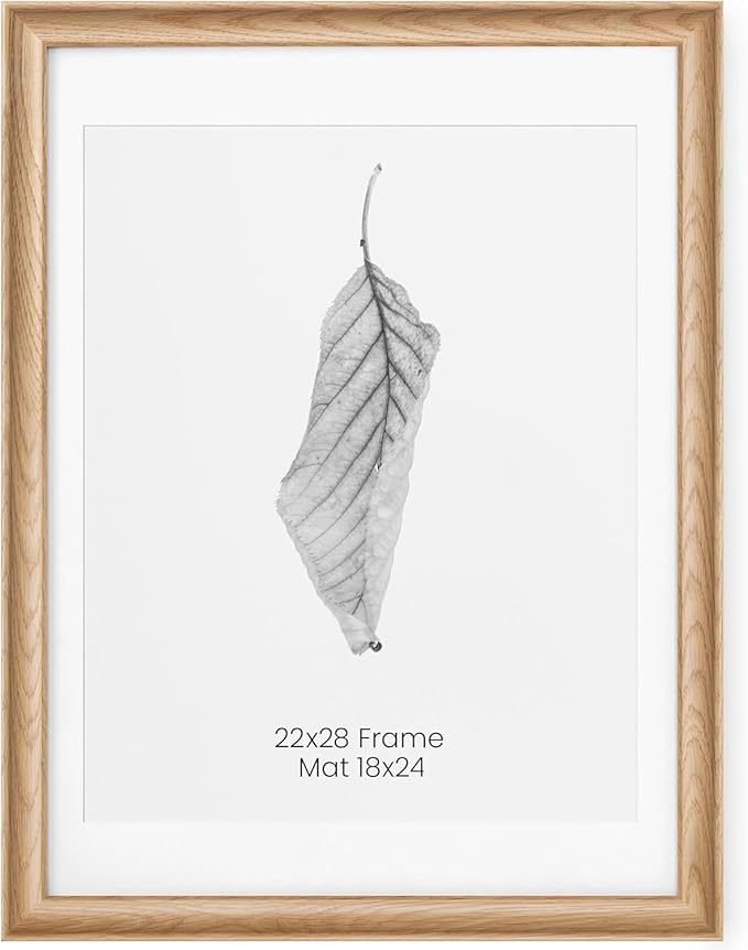 Amazon.com - Acovy, 22x28 Poster Frame Picture Frame Natural Oak Wood ...