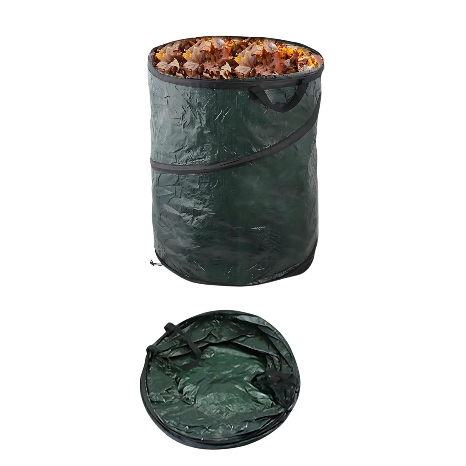 ADEPTNA Large 120L Heavy Duty Pop-Up Garden Waste Bag with Handles ...