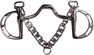 Amazon.com : Robart Pinchless Ported Kimberwick Med Port Bit : Horse ...