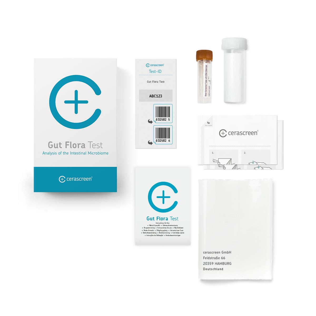 Microbiome Test Kit By Cerascreen Stool Test For Large Scale ...