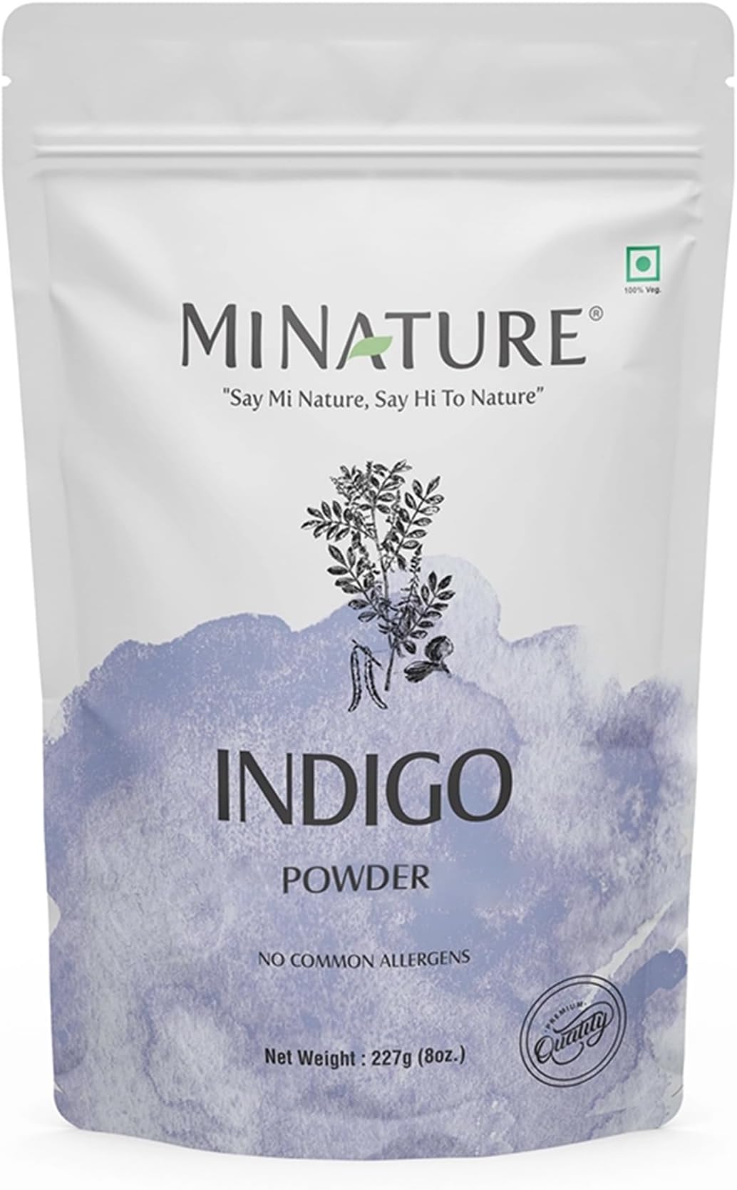 Amazon.com : mi nature Indigo Powder 100% Pure Natural Organically ...