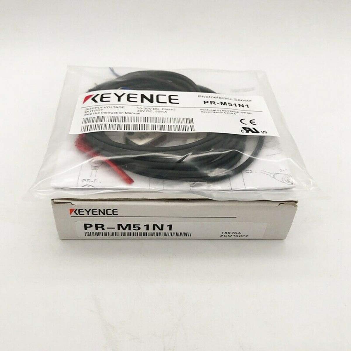 PR-M51N1 Self-contained Miniature Photoelectric Sensor PR-M/F Series ...