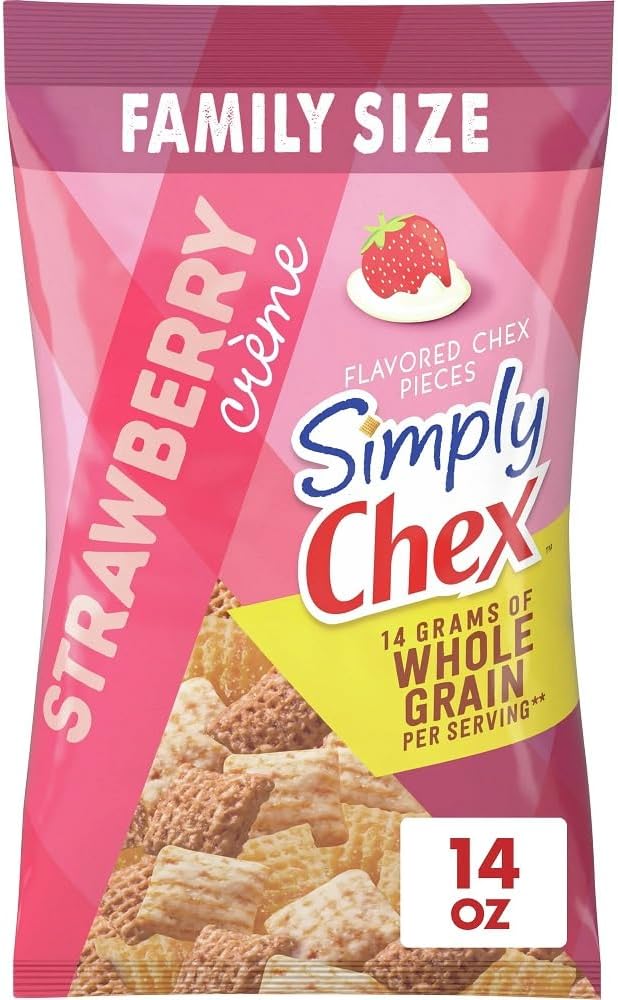 Amazon.com: Chex , Strawberry Yogurt Snack Mix, 14 oz Bag