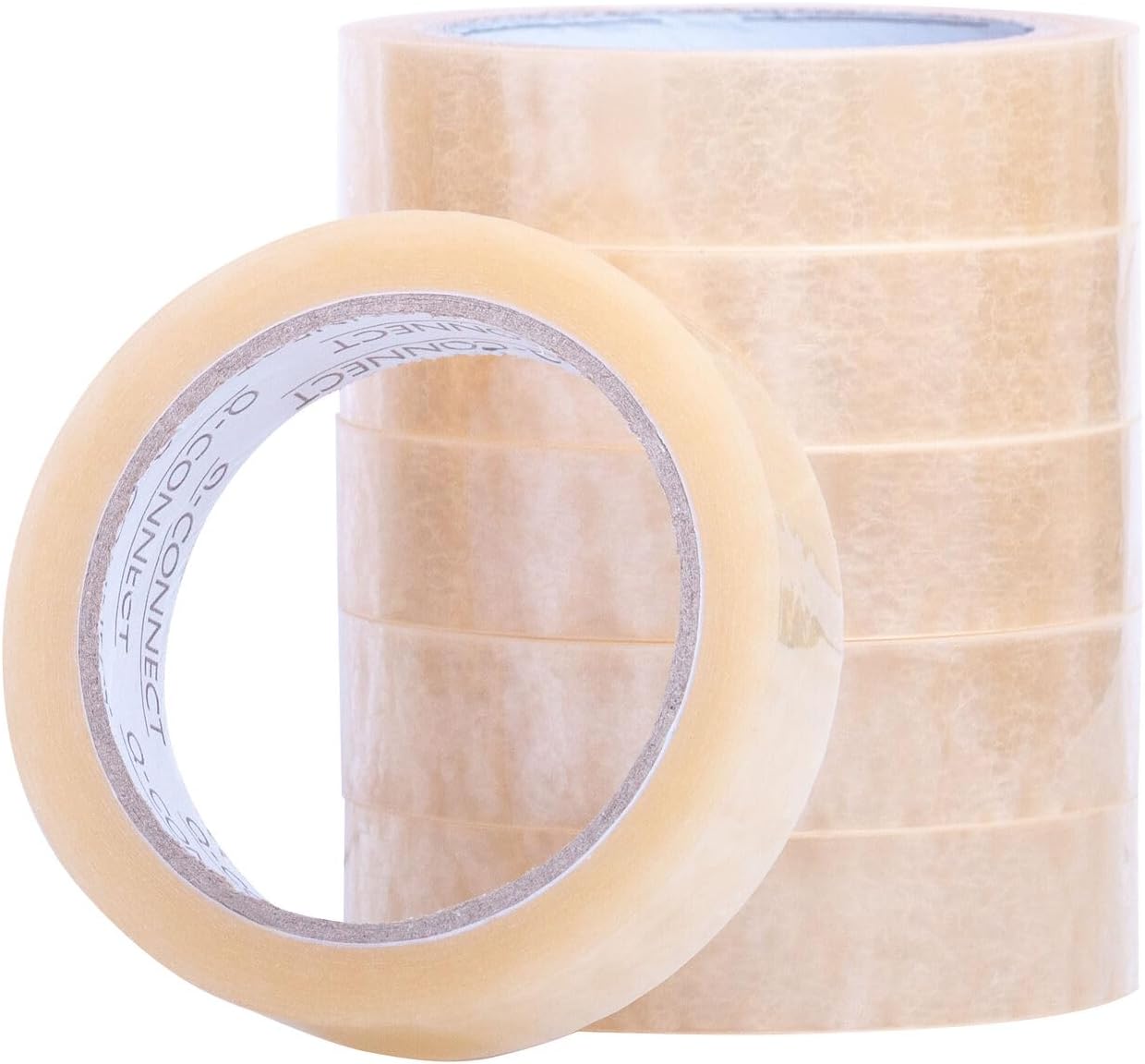 Q-Connect Adhesive Tape 24mm x 66m (Pack of 6) : Amazon.co.uk ...