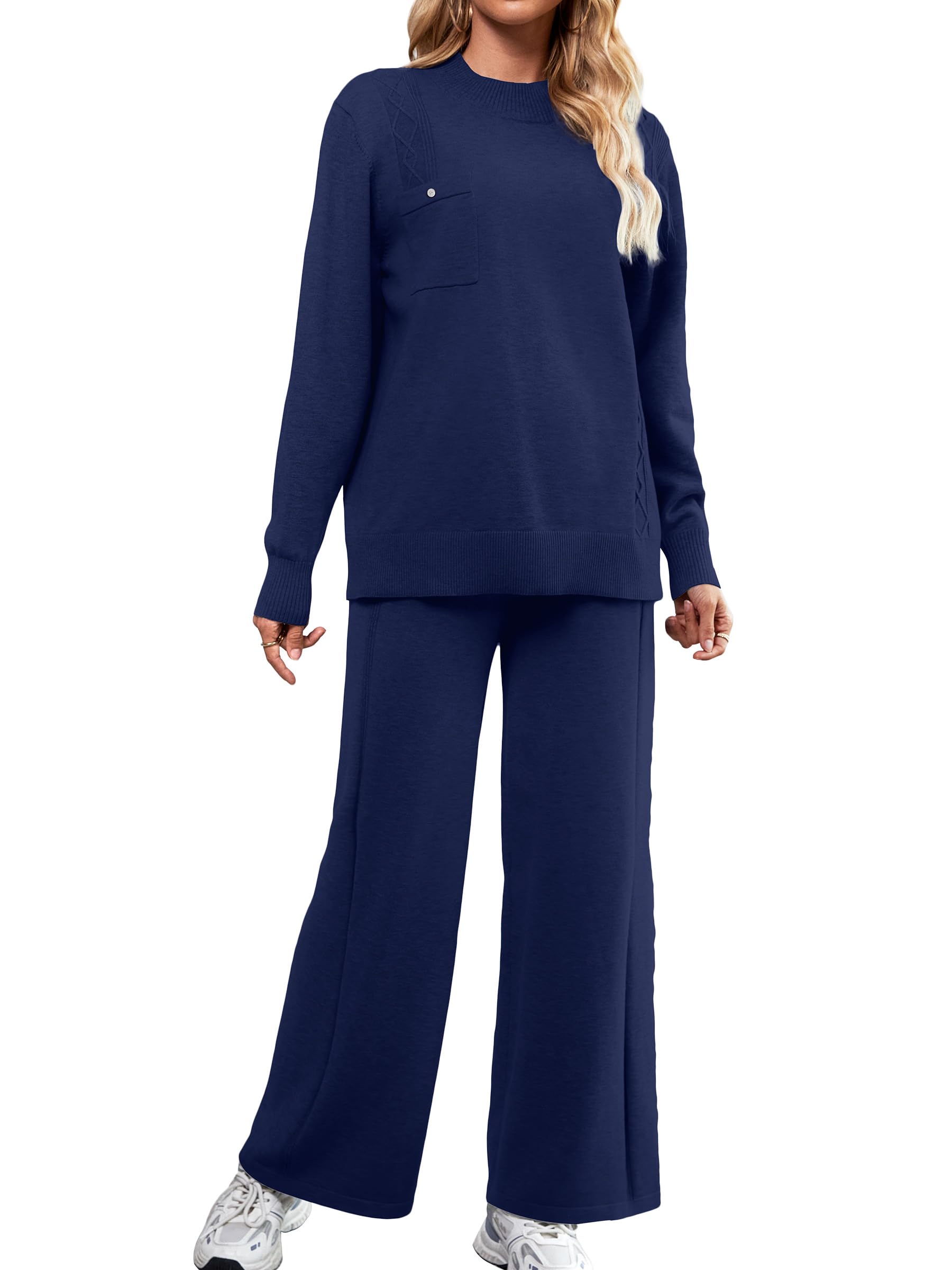 Snapklik.com : SuperPrity Lounge Sets For Women Two Piece Outfits Knit ...