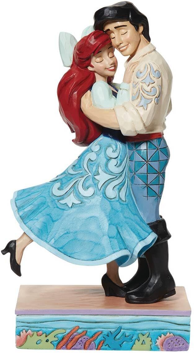 Ariel And Flounder Hug