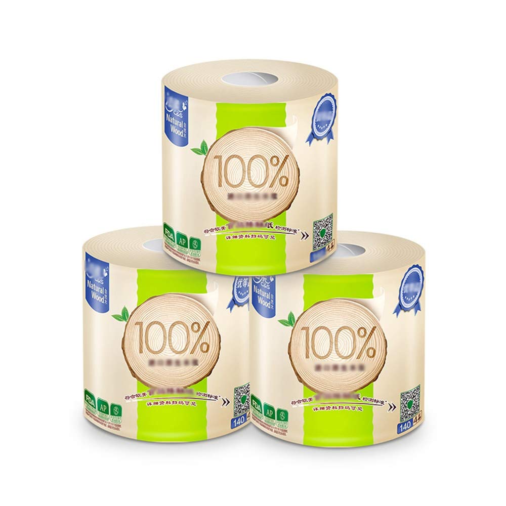 Buy Toilet Paper HUAHUA Soft Toilet Paper, 27 Rolls Of 4-layer Native ...
