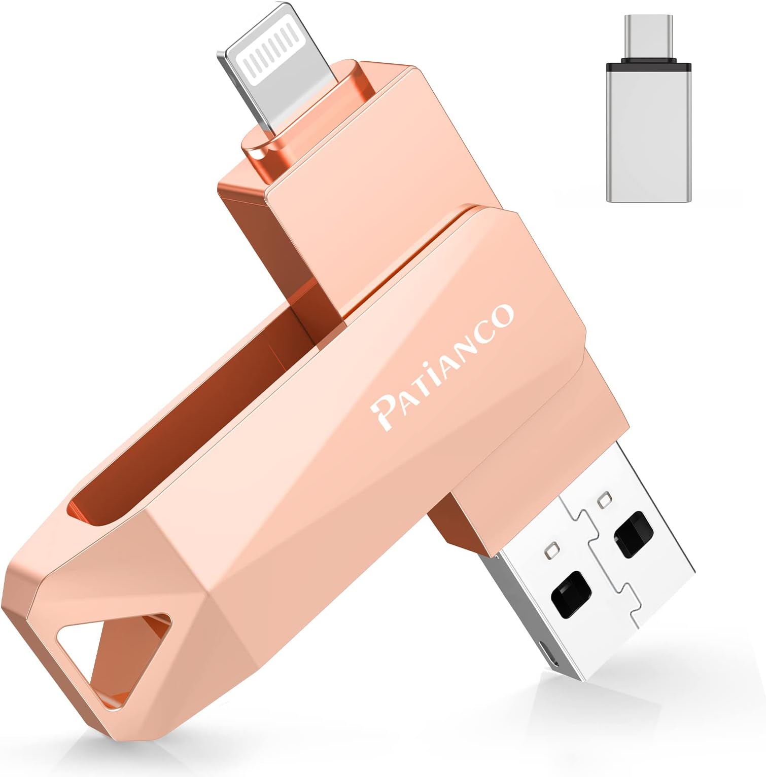 Clé USB pour iPhone [Certifié MFI] Patianco 512Go Clef USB 3.0 Avec ...