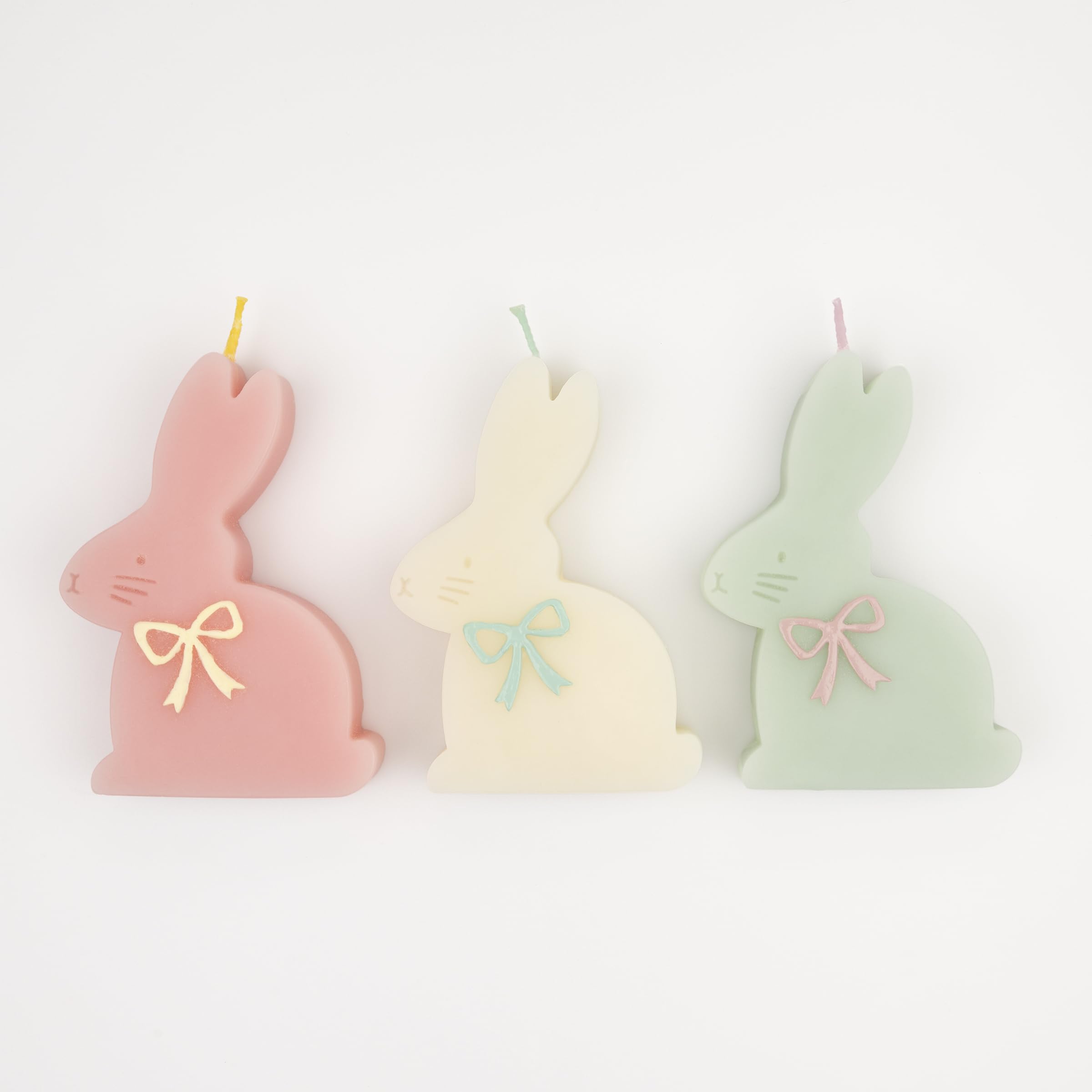 Amazon.com: Meri Meri Bunny Candles (Pack of 3) : Home & Kitchen