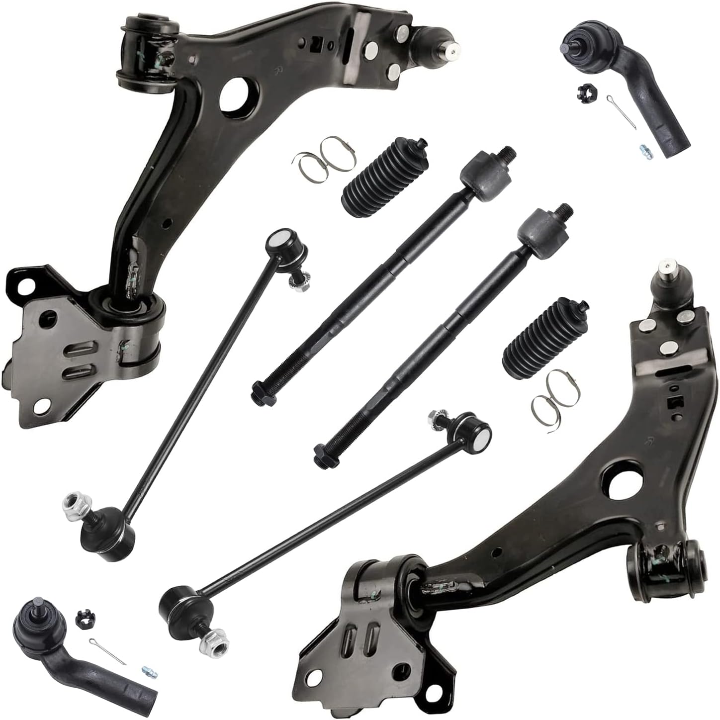 Amazon.com: Detroit Axle - Front Lower Control Arms Ball Joints Sway ...