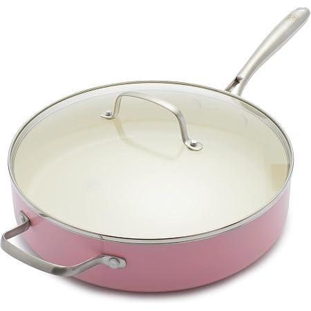 Amazon.com: GreenLife Artisan Healthy Ceramic Nonstick, Saute Pan with ...