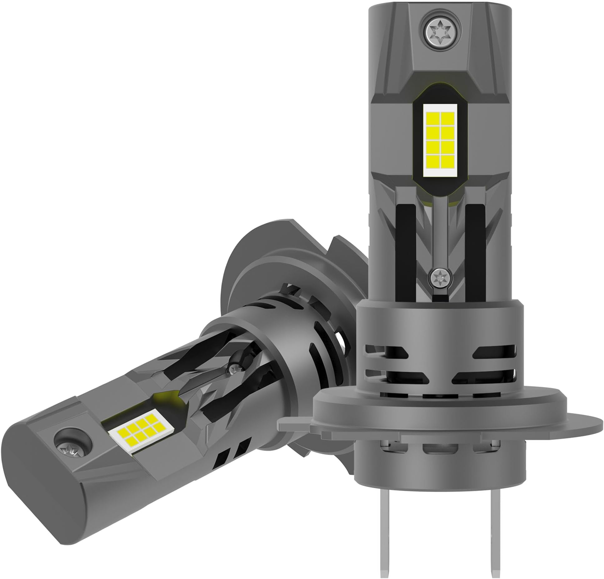 FAHREN H7 LED Headlights Conversion Kit, Upgrade 600% 20000 Lumens ...